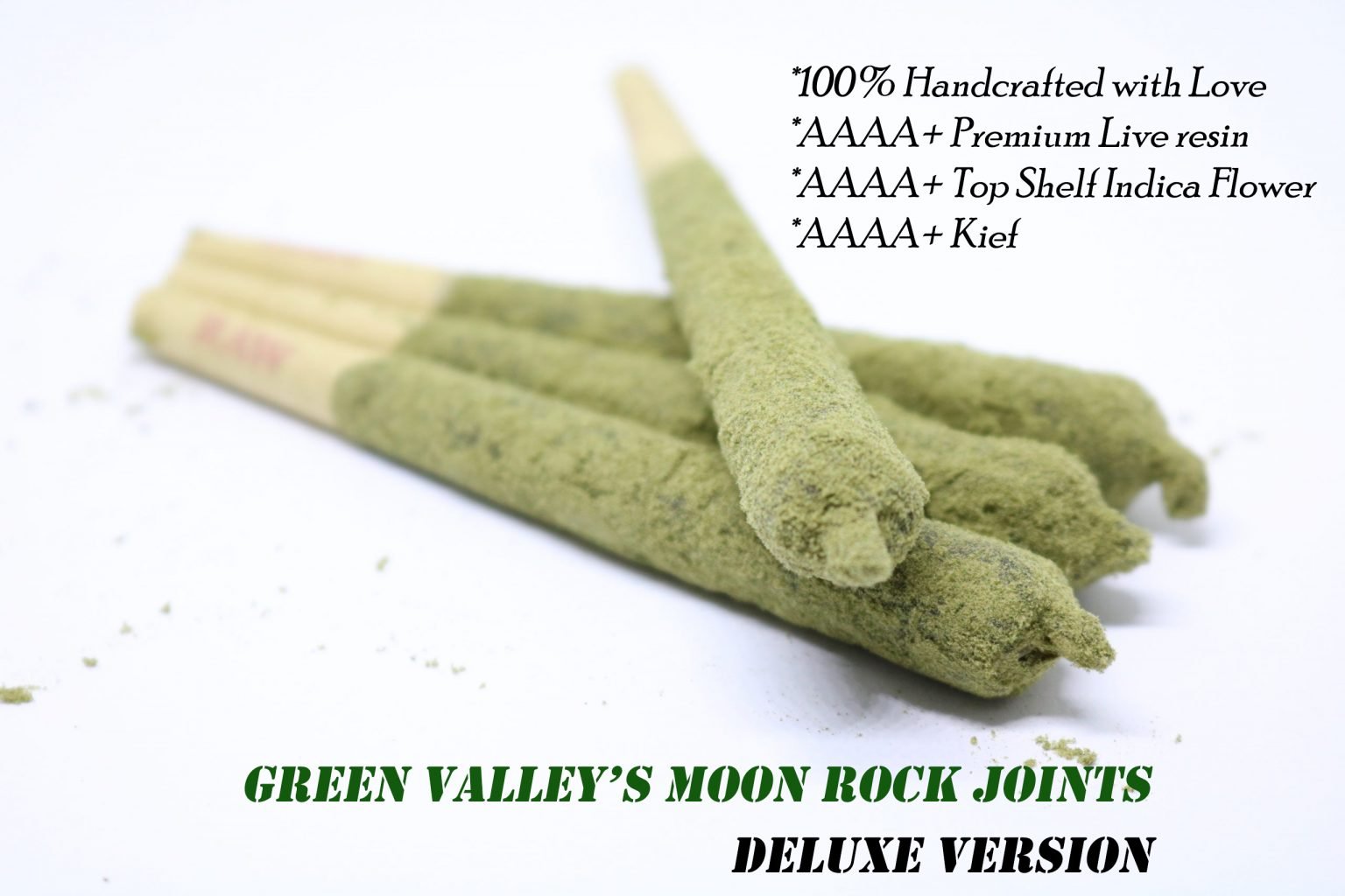 Green Valley Deluxe Moon Rock Joints Indica - Buy Joints Online Canada